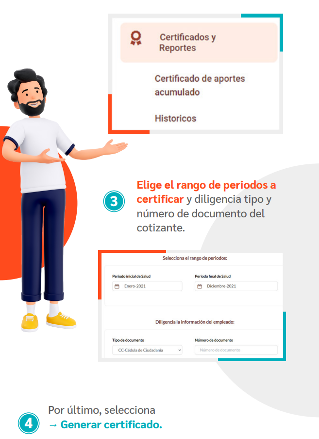 Generación certificado de aportes acumulado – miplanilla.com